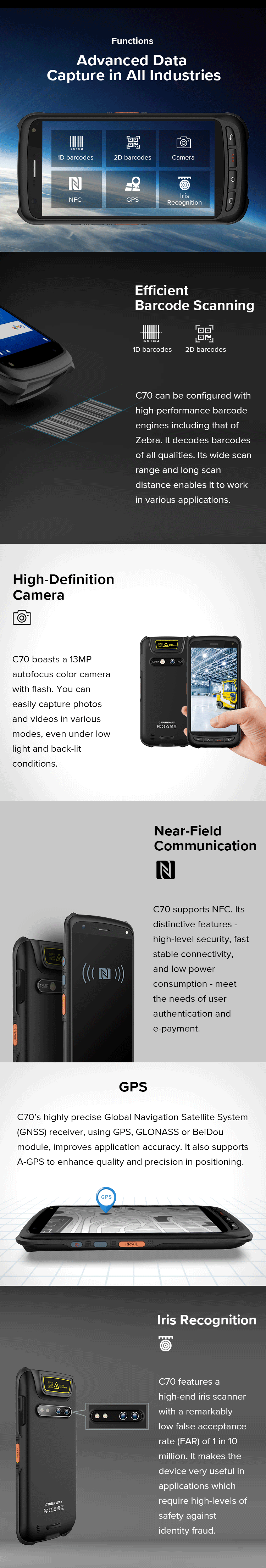 C70 Handheld Computer | Chainway.net