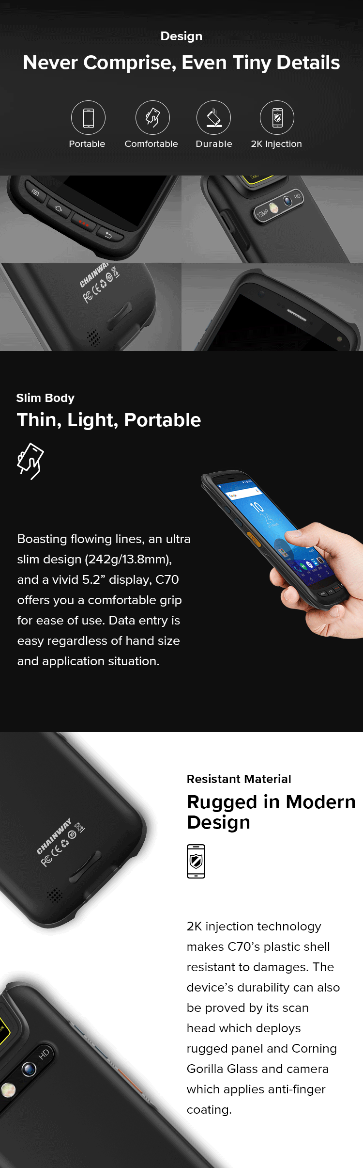 C70 Handheld Computer | Chainway.net