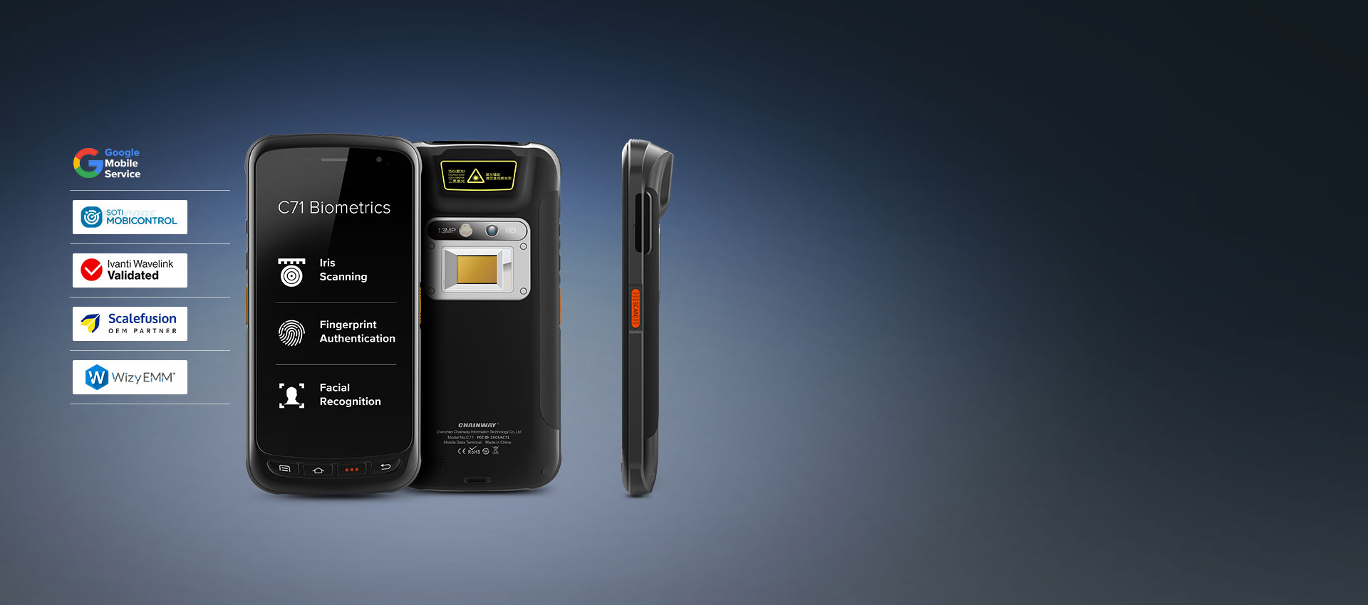 C71 Handheld Biometrics Scanner | Chainway.net