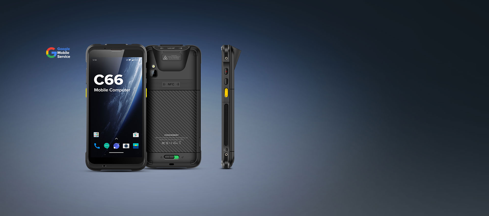 Built-in RFID Reader (Android 11)